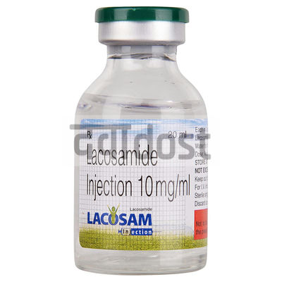 Buy Lacosam 10mg Injection Online, View Uses, Review, Price ...