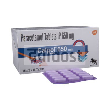 Buy Calpol 650mg Tablet 15s Online, View Uses, Review, Price ...