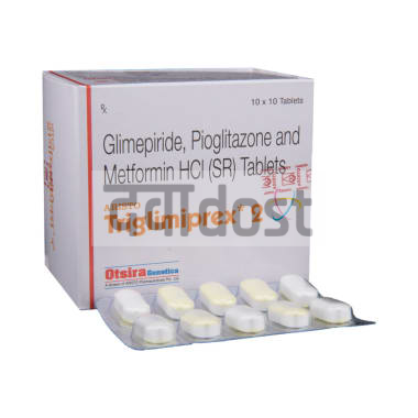 Triglimiprex 2 Tablet SR Upto 9.60% Off