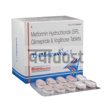 Trimegavog 2 Tablet SR Upto 10.00% Off