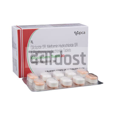 Glycinorm Total 30 Tablet SR Upto 9.47% Off | DawaaDost