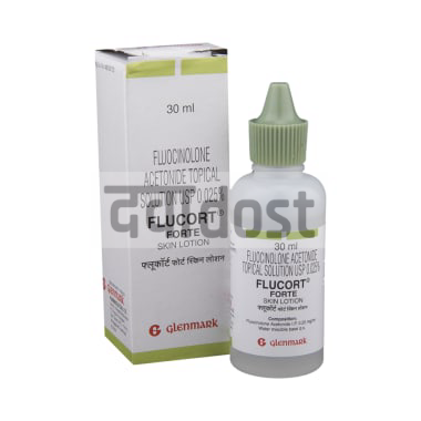 Buy Flucort Forte Lotion Online, View Uses, Review, Price, Composition ...