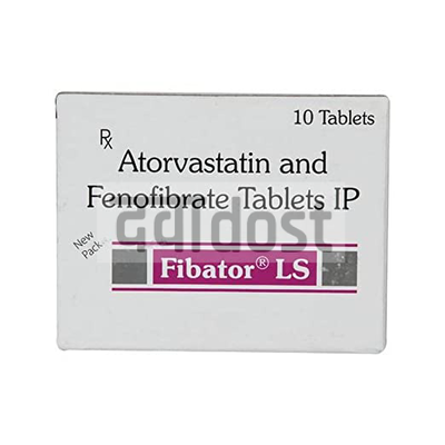 Fibator LS 10mg/72.5mg Tablet Upto 10.00% Off | DawaaDost
