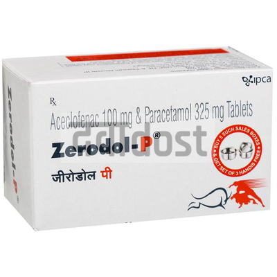 Zerodol P Tablet 10s Upto 10.00% Off | DawaaDost