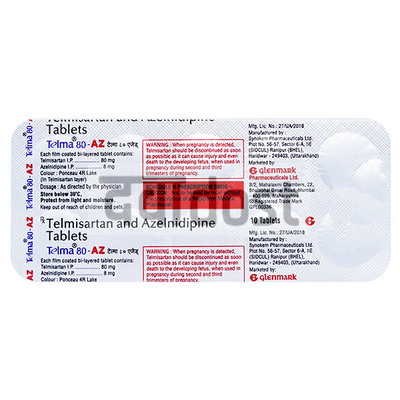 Telma AZ Tablet 10 S Upto 9.79% Off | DawaaDost