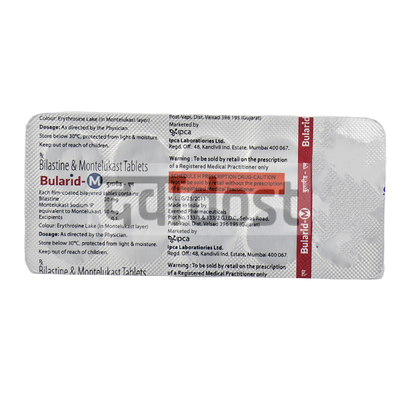 Bularid M 20mg/10mg Tablet 10s Upto 10.00% Off | DawaaDost