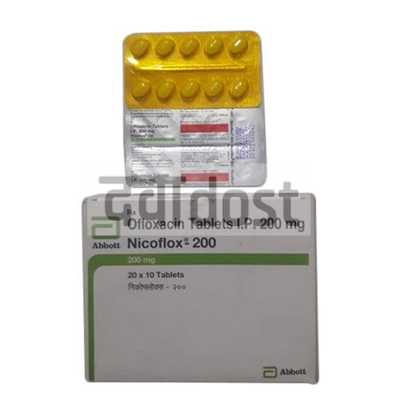 Buy Nicoflox 200mg Tablet Online, View Uses, Review, Price, Composition ...