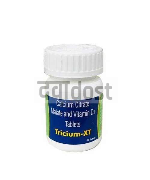 Tricium XT 250mg/800IU Tablet 30s