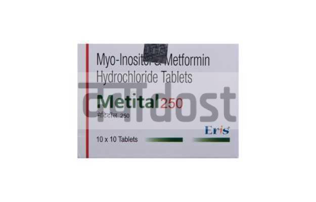 Metital 600mg/250mg Tablet SR Upto 9.79% Off | DawaaDost
