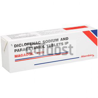 Megadol 50mg/500mg Tablet Upto 10.00% Off | DawaaDost