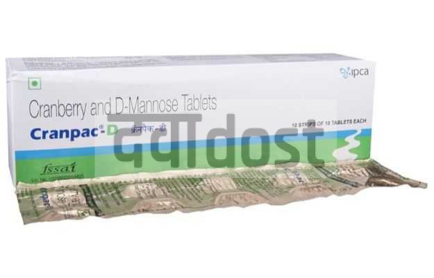 Cranpac -D Tablet Upto 10.00% Off | DawaaDost