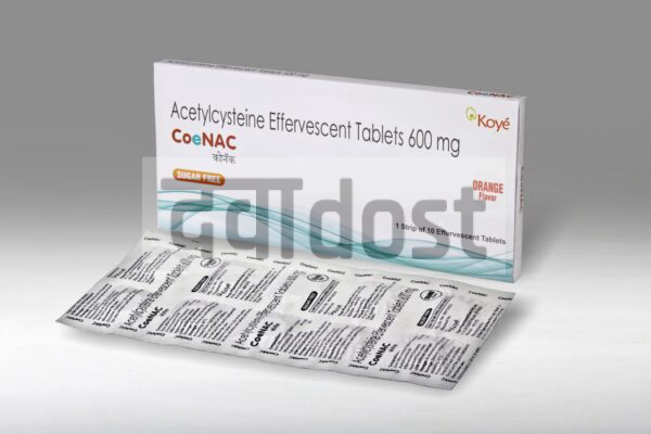 Buy Coenac 600mg Tablet Online, View Uses, Review, Price, Composition ...