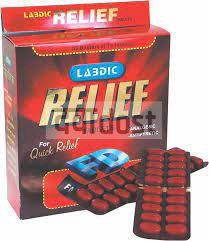 Labdic Relief 50mg/500mg/4mg Tablet