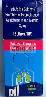 Sothrex BR Syrup 100ml Upto 25.00% Off | DawaaDost