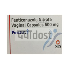 Fentin Vaginal 600mg Capsule 1s Upto 9.68% Off | DawaaDost