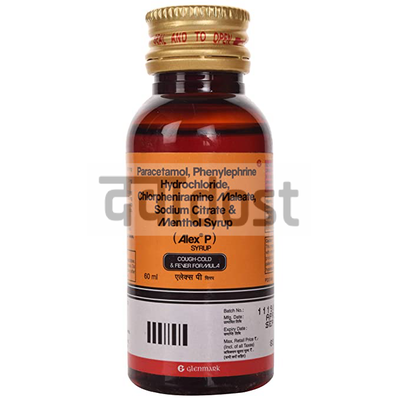 Alex P Syrup 60ml Upto 9.18% Off | DawaaDost