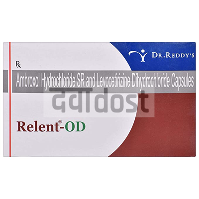 Buy Relent OD 5mg/75mg Capsule SR 10s Online, View Uses, Review, Price ...