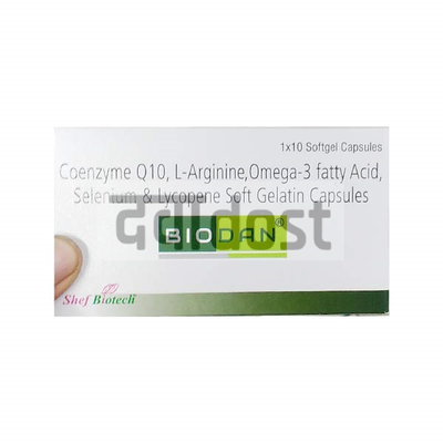 Buy Biodan Capsule 10s Online, View Uses, Review, Price, Composition ...
