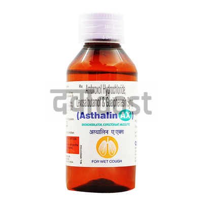 Buy Asthalin AX Syrup 100ml Online, View Uses, Review, Price ...