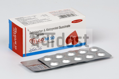 Telgo M 40mg/50mg Tablet 10s Upto 40.00% Off