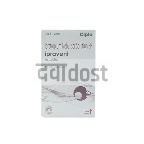 Buy Ipravent 500mcg Respules 2ml Online, View Uses, Review, Price ...