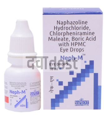 Neph M Eye Drop 10ml Upto 10.00% Off | DawaaDost