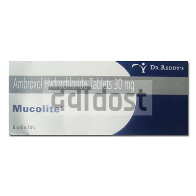Mucolite 30mg Tablet 10s Upto 10.00% Off