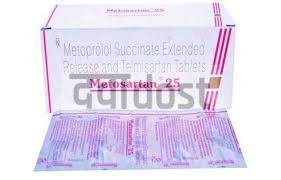 Buy Metosartan CH 12.5mg/25mg/40mg Tablet ER 10s Online, View Uses ...