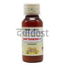 Meftagesic P 50mg/125mg Suspension 60ml Upto 10.00% Off | DawaaDost