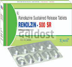 Buy Renolzin 500mg Tablet SR 10s Online, View Uses, Review, Price ...