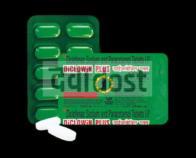 Diclowin Plus 5mg/325mg Tablet