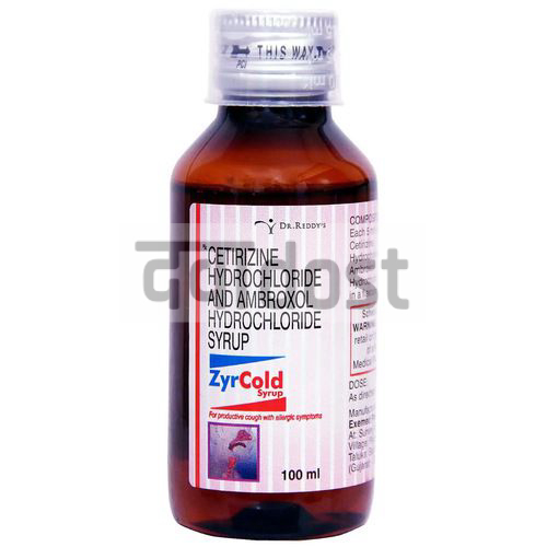 ZyrCold Syrup 100ml Upto 10.00% Off | DawaaDost