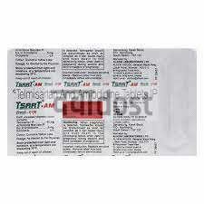 Buy Tsart AM 40mg/5mg Tablet 15s Online, View Uses, Review, Price ...