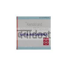Buy Beta Nicardia 50mg/20mg Capsule SR 10s Online, View Uses, Review ...