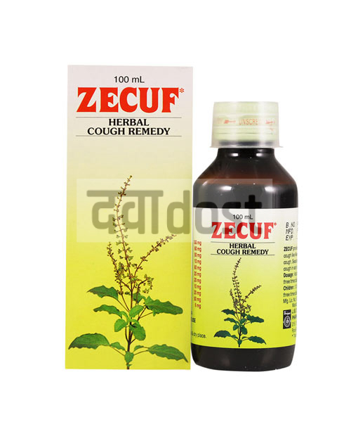 Zecuf Syrup 100ml Upto 9.60% Off