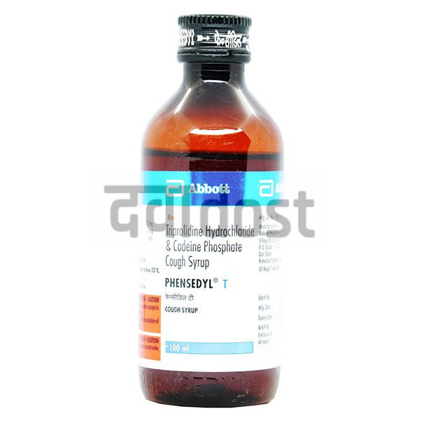 Phensedyl T Syrup 100ml Upto 10.00% Off