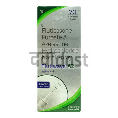 Buy Flutiways Az 140mcg/27.5mcg Nasal Spray 70Md Online, View Uses ...