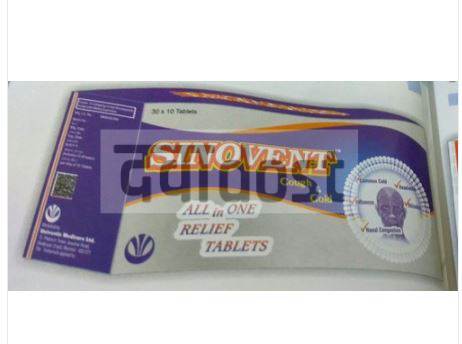 Buy Sinovent Tablet 10s Online, View Uses, Review, Price, Composition ...
