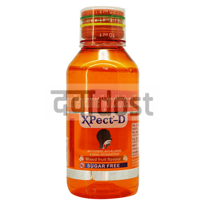 Buy Xpect-D Syrup Online, View Uses, Review, Price, Composition ...