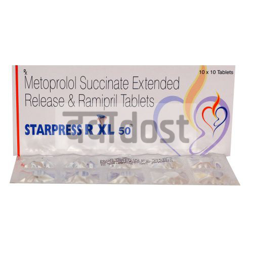 Starpress R 50mg/5mg Tablet XL 10s Upto 9.90% Off