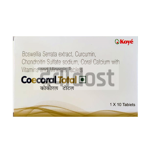 Buy Coecoral Total Tablet Online, View Uses, Review, Price, Composition ...