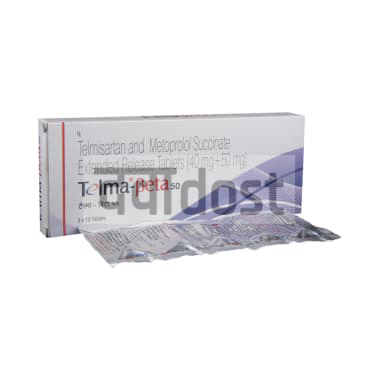 Telma-Beta 50 Tablet ER