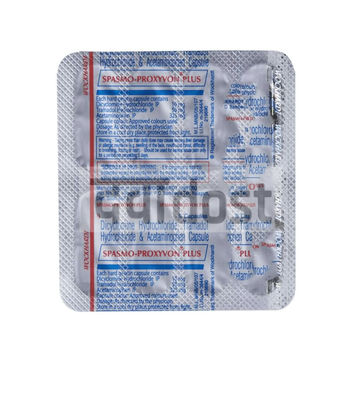 Spasmo-Proxyvon Plus Capsule 8s Upto 10.00% Off | DawaaDost