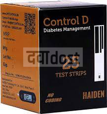 Control D Test Strip 25s Upto 25.00% Off