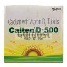 Buy Calten D-500 Tablet Online, View Uses, Review, Price, Composition ...