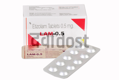 Lam 0.5mg Tablet 10s Upto 10.00% Off | DawaaDost