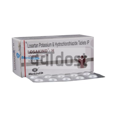 Buy Losakind-H Tablet Online, View Uses, Review, Price, Composition ...