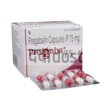 Pregaba 75 Capsule Upto 9.80% Off | DawaaDost