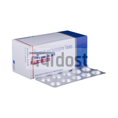 Pregabanyl NT 75MG/10MG Tablet