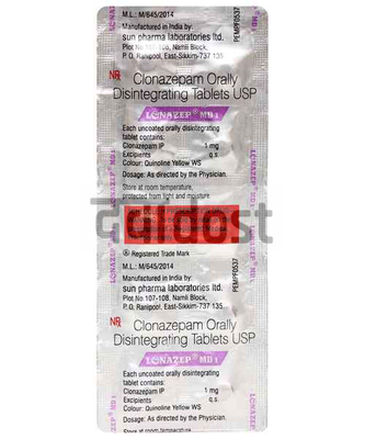 Lonazep 1mg Tablet MD